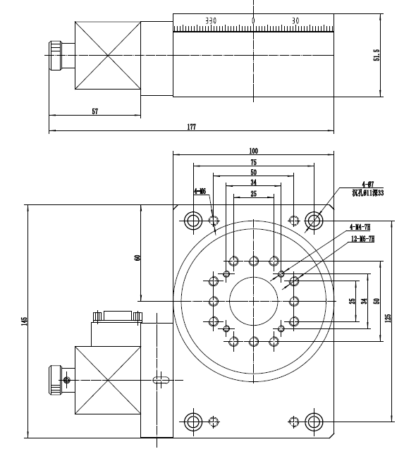 PX110-100H High Precision Electric Rotating Machine, Electric Rotating ...