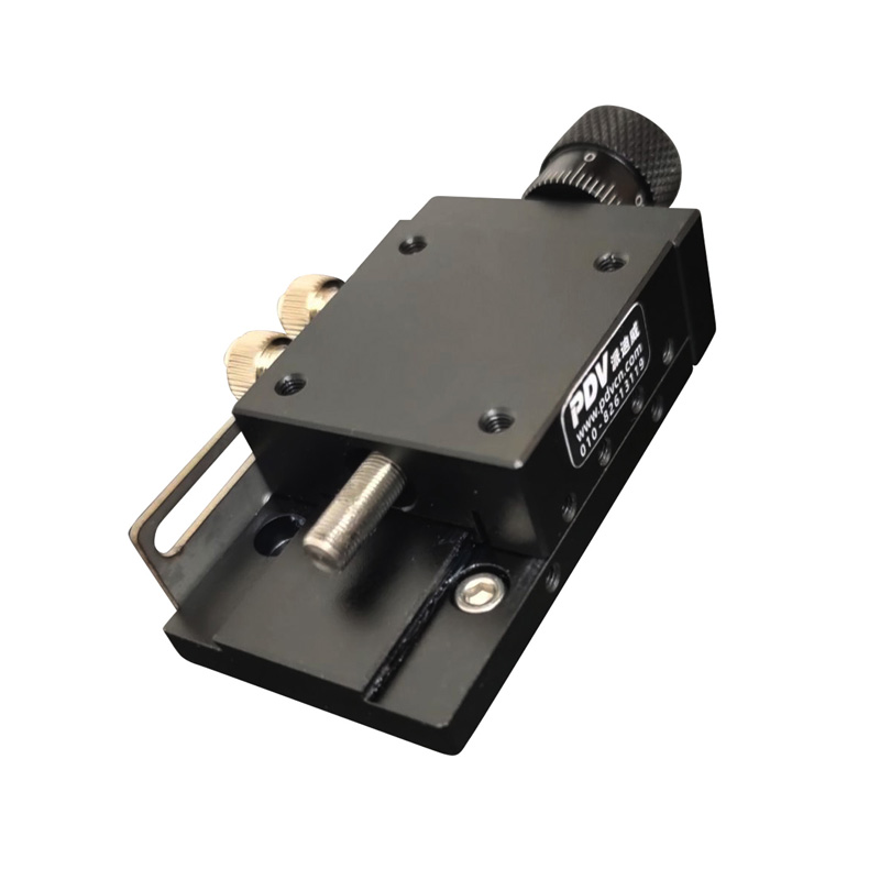 Custom Optical slide table fine-tuning platform manual linear screw ...